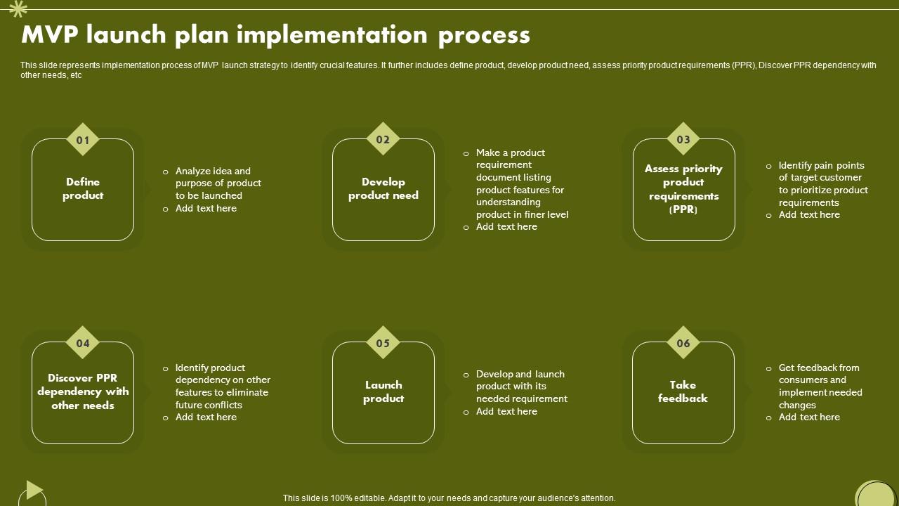 MVP Launch Plan Implementation Process Rules Pdf