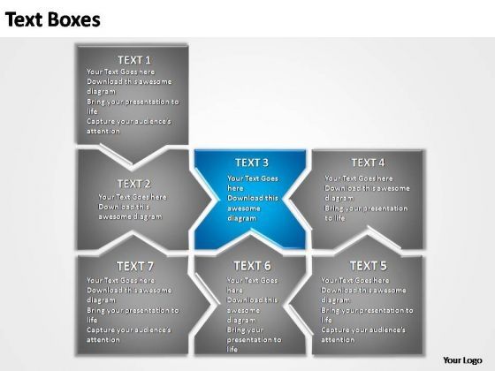 PowerPoint Design Process Linear Nonstop Ppt Slides