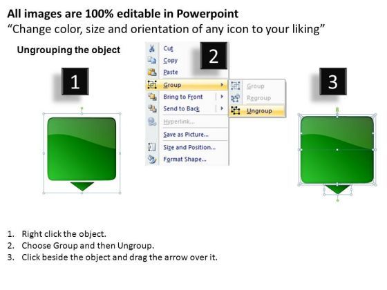 PowerPoint Layouts Strategy Process Flow Ppt Slides