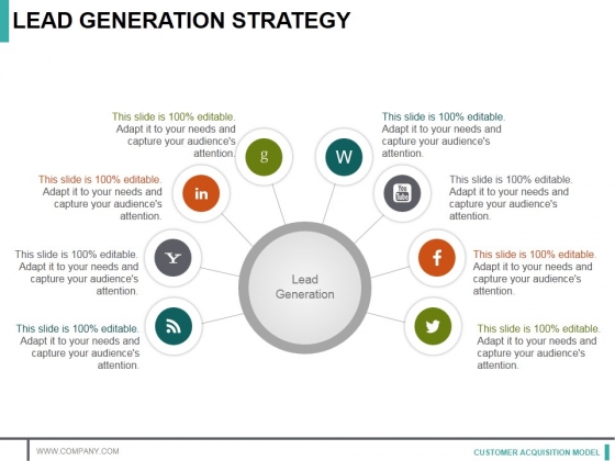 Lead Generation Strategy Ppt PowerPoint Presentation Infographic