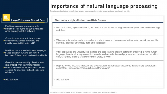 Natural Language Classifier PowerPoint Templates Slides And Graphics