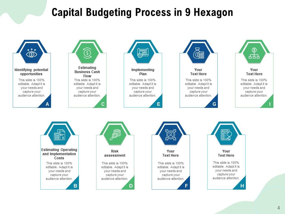 9 Sided Hexagon Management Process Ppt PowerPoint Presentation Complete ...