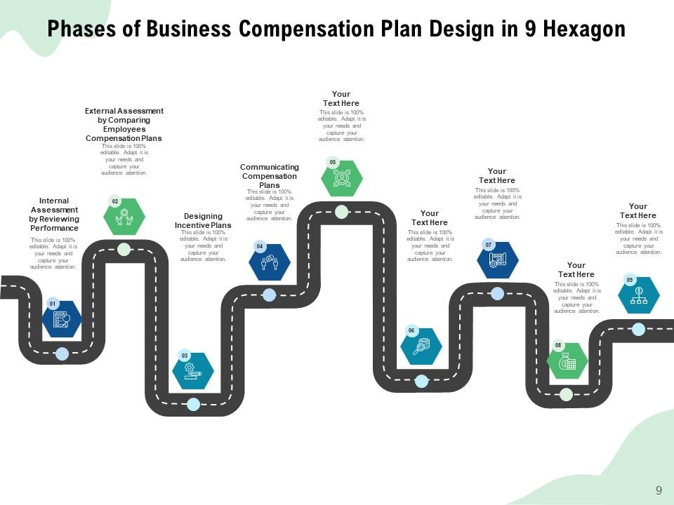 9 Sided Hexagon Management Process Ppt PowerPoint Presentation Complete ...
