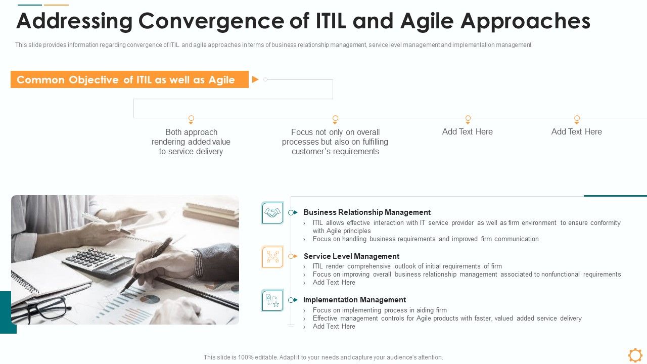 Addressing Convergence Of Itil And Agile Approaches Ppt Infographic Template Templates Pdf