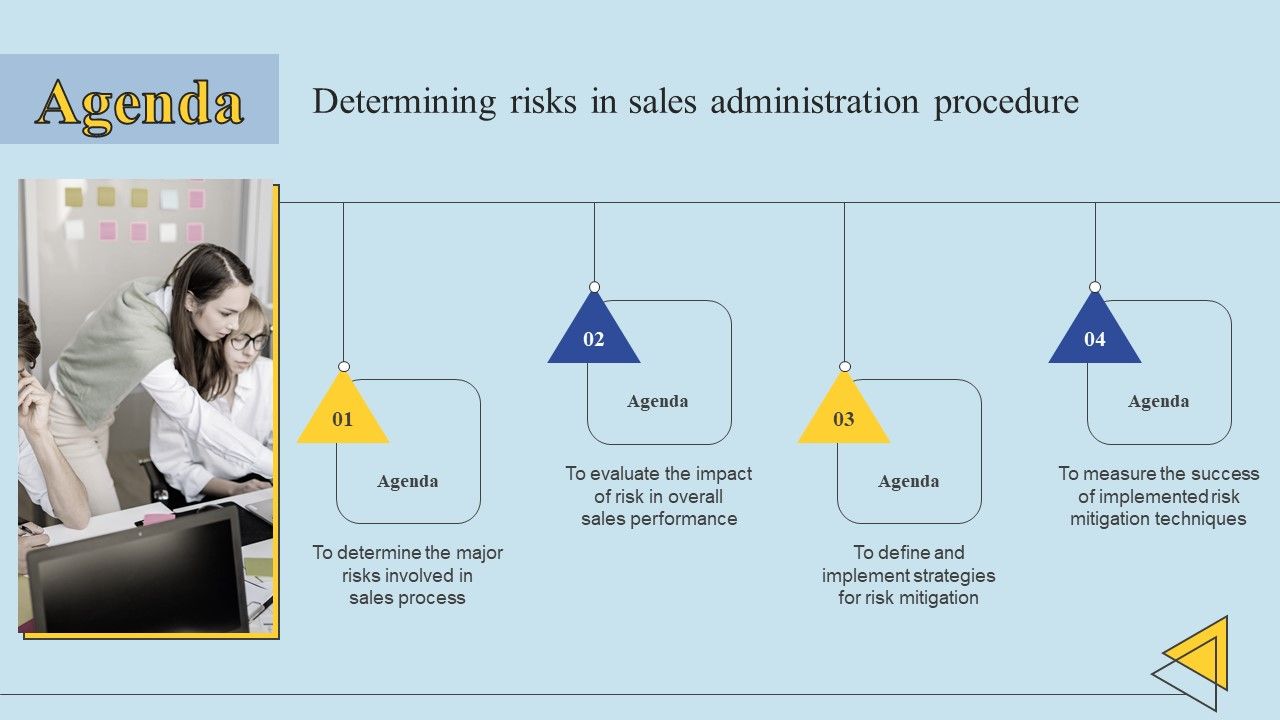 Agenda Determining Risks In Sales Administration Procedure Summary PDF Agenda Determining Risks In Sales Administration Procedure Summary PDF