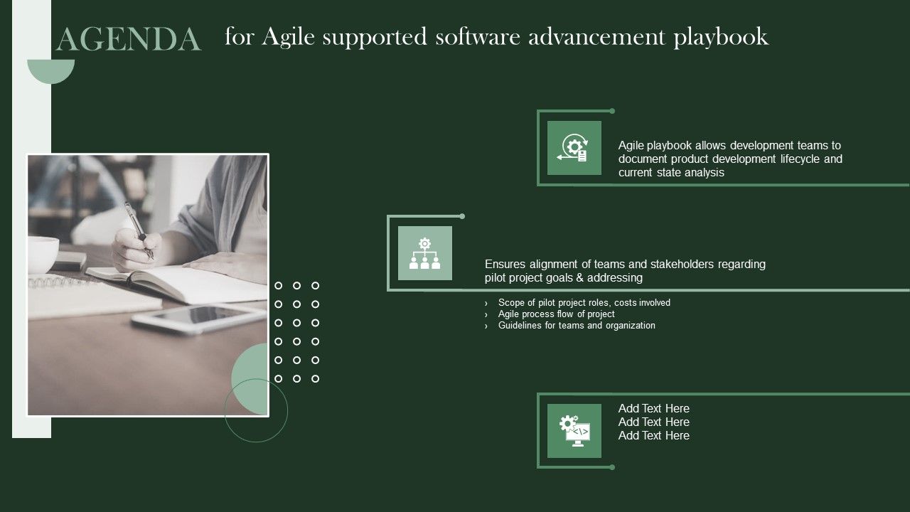 Agenda For Agile Supported Software Advancement Playbook Graphics PDF Agenda For Agile Supported Software Advancement Playbook Graphics PDF