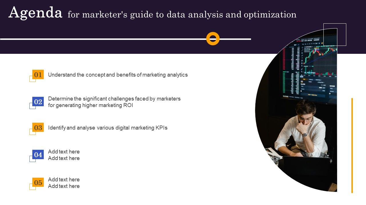 Agenda For Marketers Guide To Data Analysis And Optimization Clipart PDF Agenda For Marketers Guide To Data Analysis And Optimization Clipart PDF