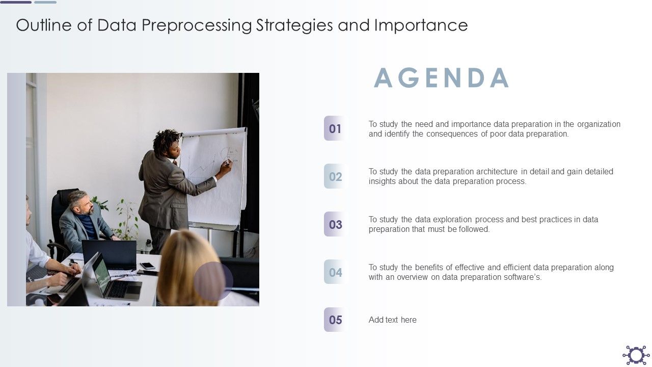 Agenda Outline Of Data Preprocessing Strategies And Importance Clipart PDF Agenda Outline Of Data Preprocessing Strategies And Importance Clipart PDF