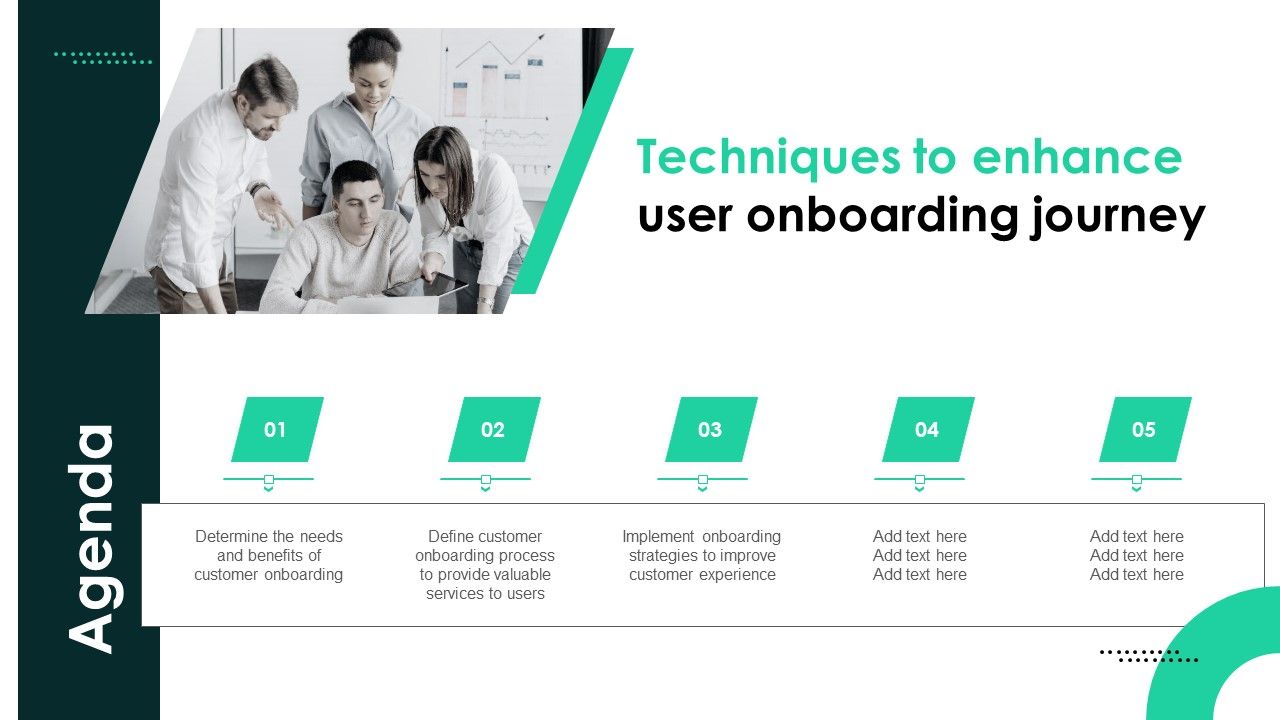Agenda Techniques To Enhance User Onboarding Journey Pictures Pdf