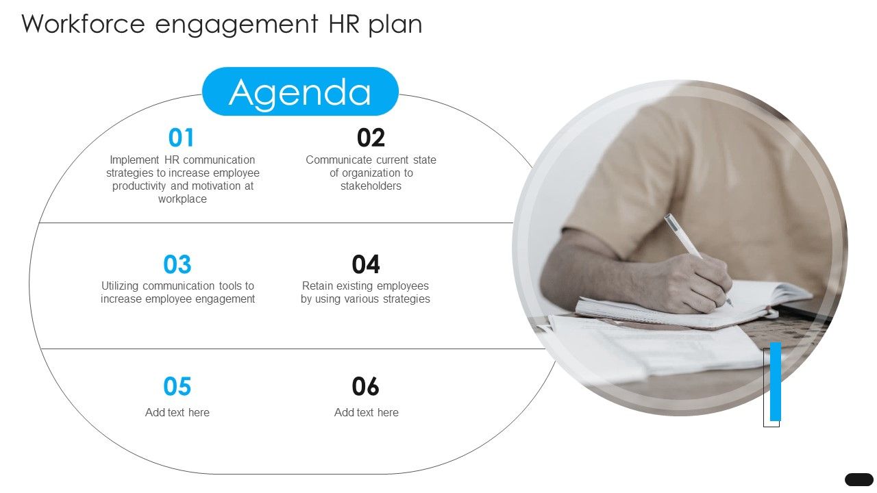 Agenda Workforce Engagement HR Plan Portrait PDF