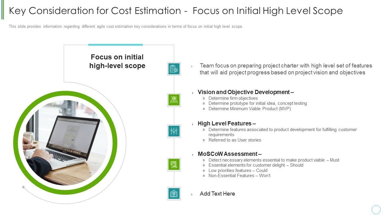 Agile Expenditure Evaluation Methodologies For Project Management It Key Consideration For Cost