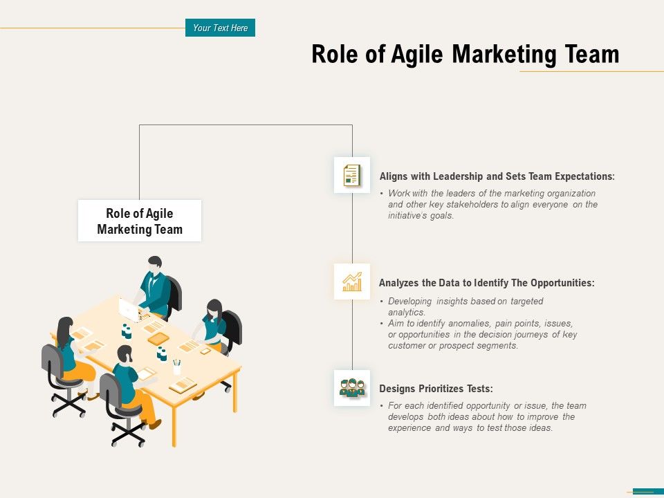Agile Sprint Marketing Role Of Agile Marketing Team Ppt File Graphic ...