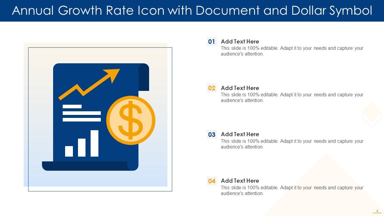 Annual Growth Rate Ppt PowerPoint Presentation Complete With Slides