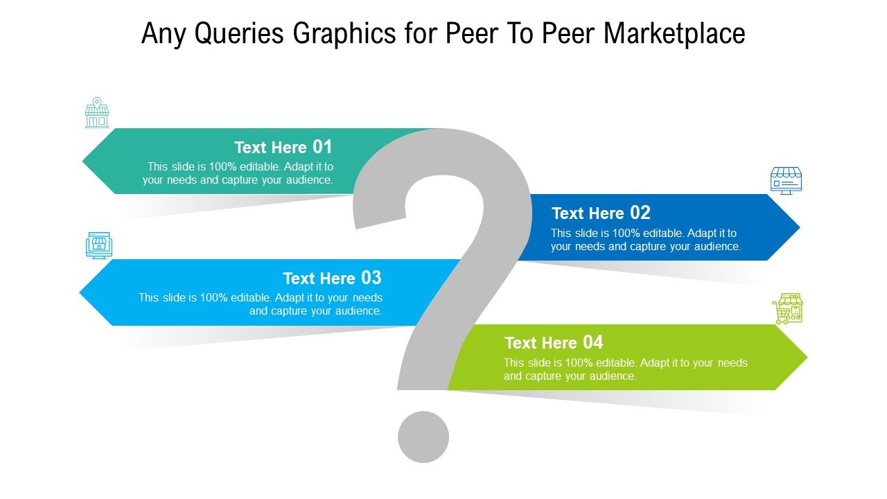 Any Queries Graphics For Peer To Peer Marketplace Ppt Powerpoint