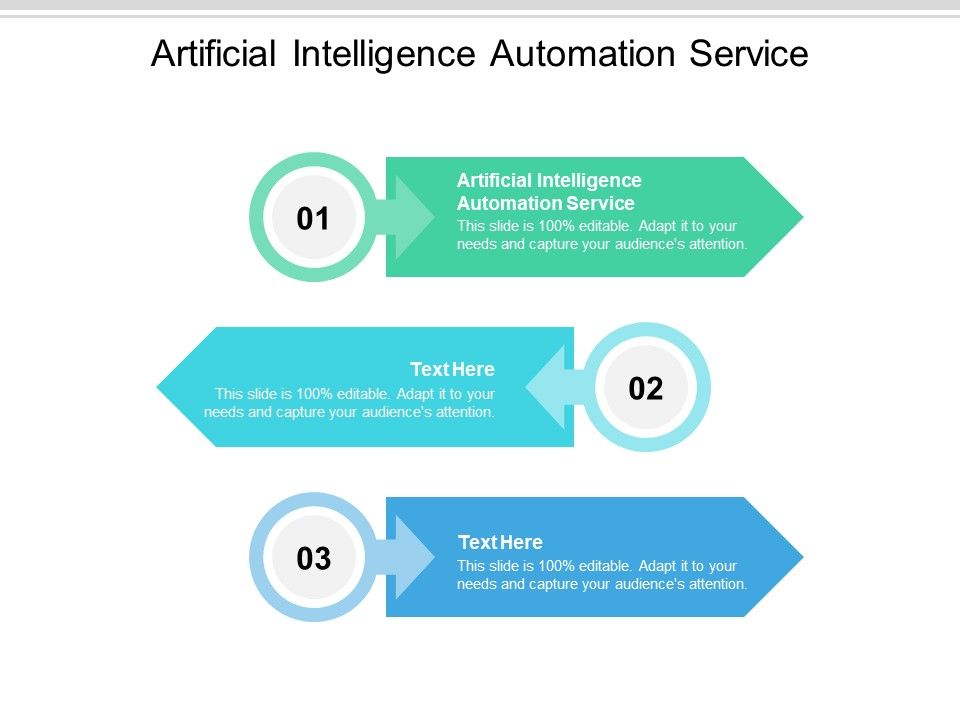 Artificial Intelligence Automation Service Ppt PowerPoint Presentation File Infographics Cpb