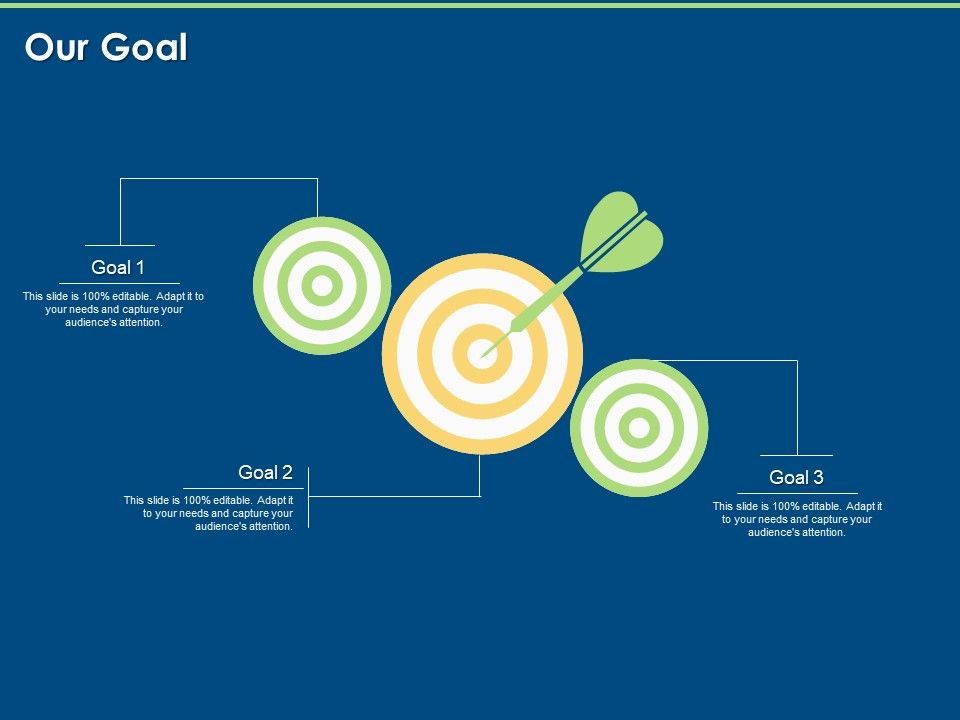 Artificial Intelligence Machine Learning Deep Learning Our Goal Ppt PowerPo