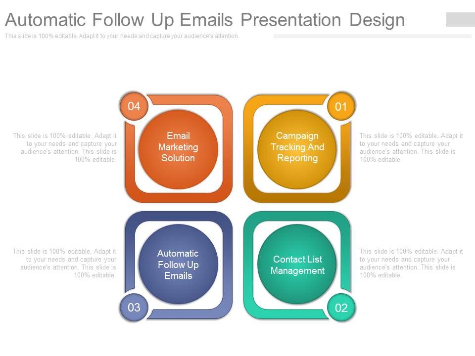 Automatic Follow Up Emails Presentation Design Automatic Follow Up Emails Presentation Design
