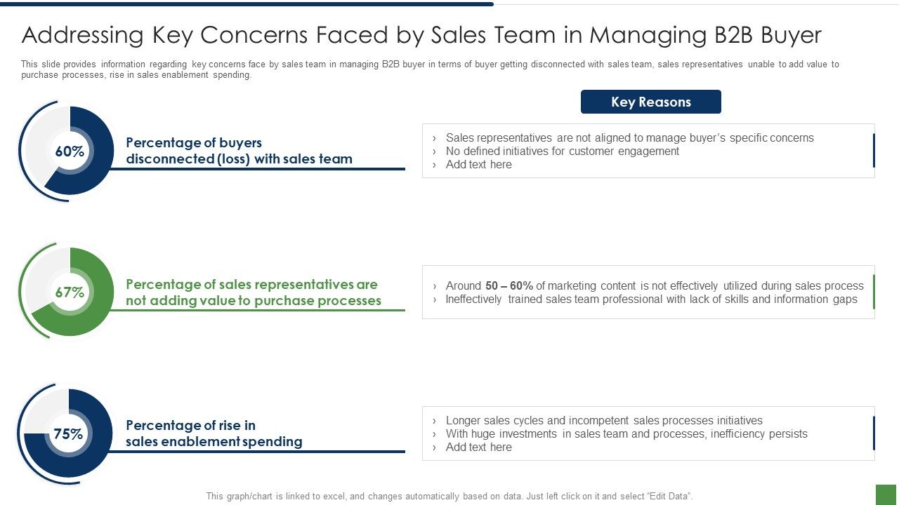 B2B Lead Generation Plan Addressing Key Concerns Faced By Sales Team In ...