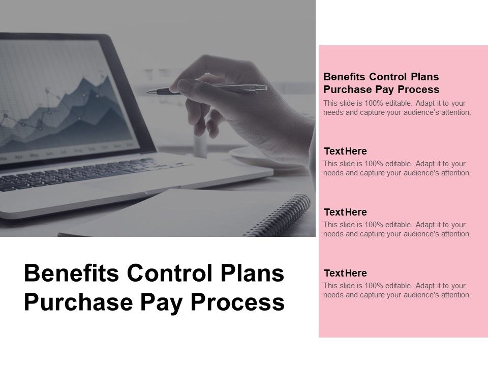 Benefits Control Plans Purchase Pay Process Ppt PowerPoint Presentation Infographics Objects Cpb Pdf