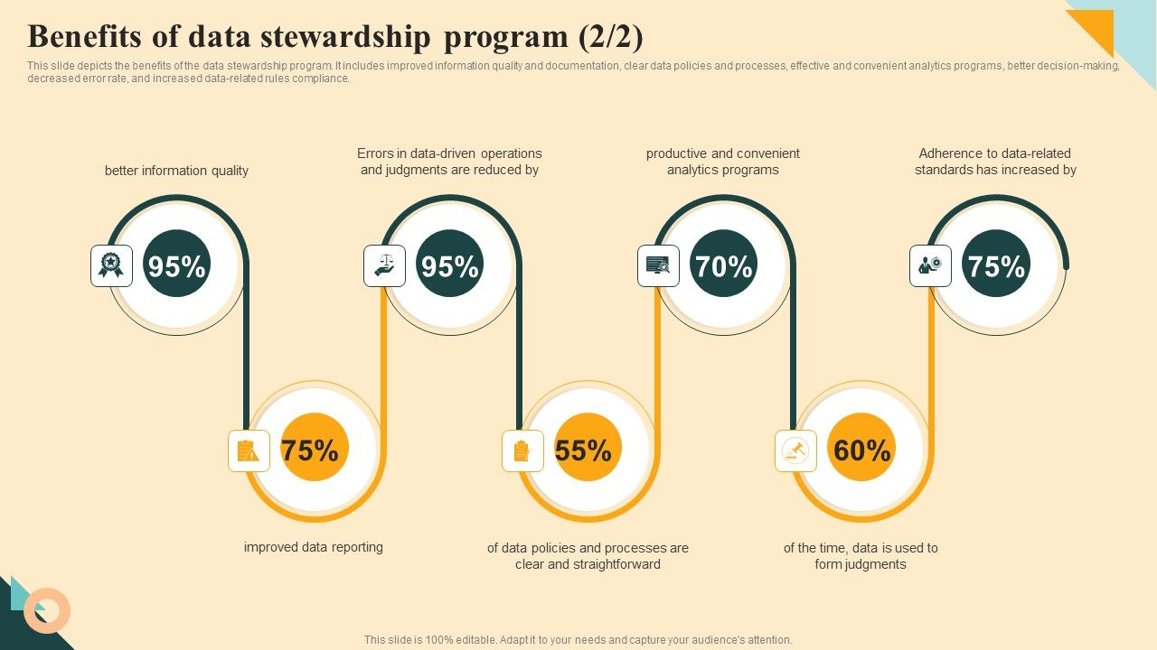 Benefits Of Data Stewardship Program Summary PDF