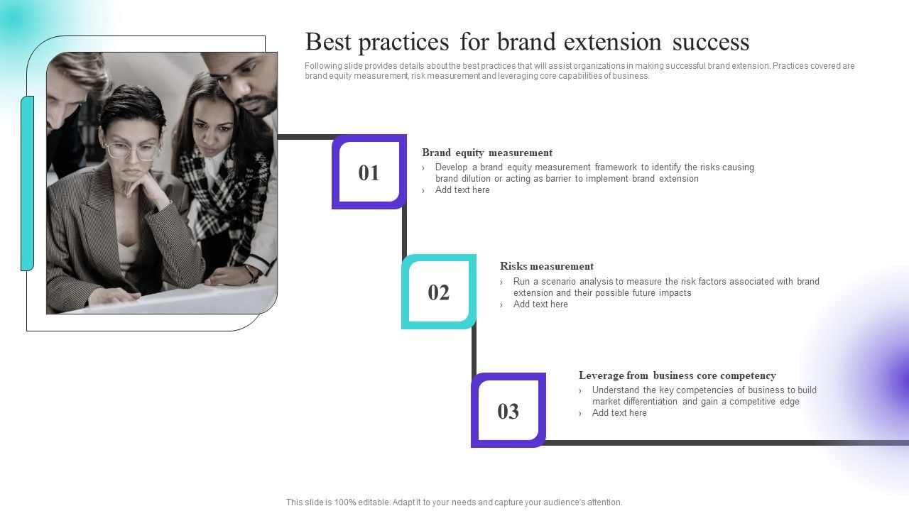 Best Practices For Brand Extension Success Ppt Inspiration Shapes PDF