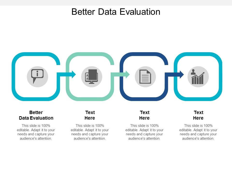 Better Data Evaluation Ppt PowerPoint Presentation Styles Visual Aids Cpb