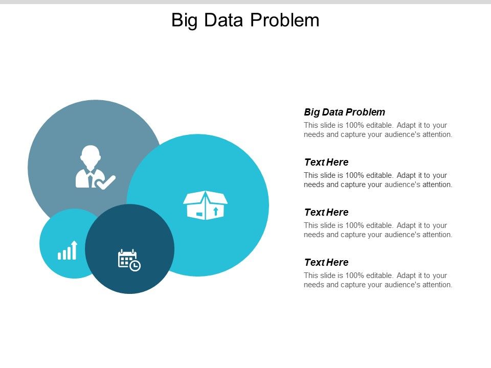 Big Data Problem Ppt PowerPoint Presentation Slides Visuals Cpb