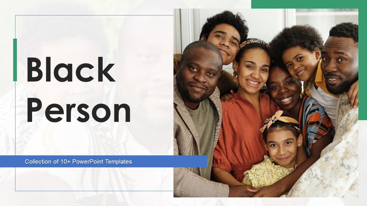 Black Person Ppt PowerPoint Presentation Complete Deck With Slides