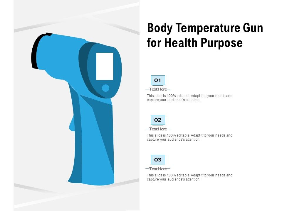 Body Temperature Gun For Health Purpose Ppt PowerPoint Presentation ...