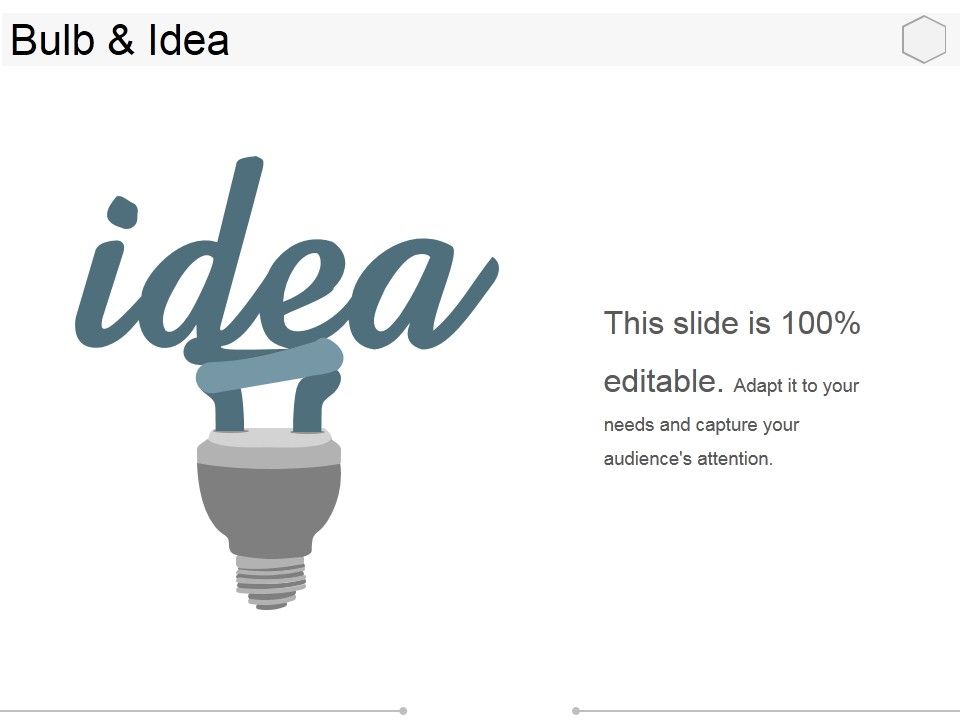Bulb And Idea Ppt PowerPoint Presentation Infographic Template Gallery