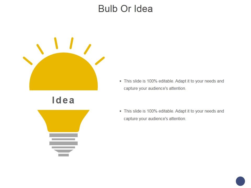 Bulb Or Idea Ppt Powerpoint Presentation Ideas Graphics Tutorials