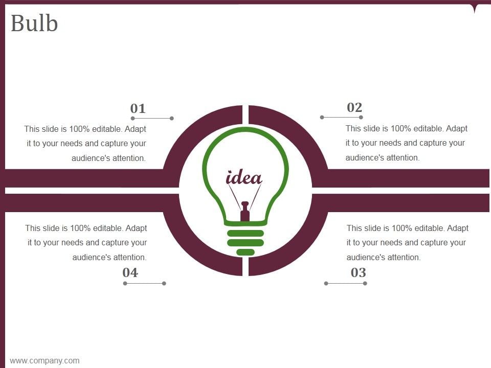 Bulb Ppt Powerpoint Presentation Layouts