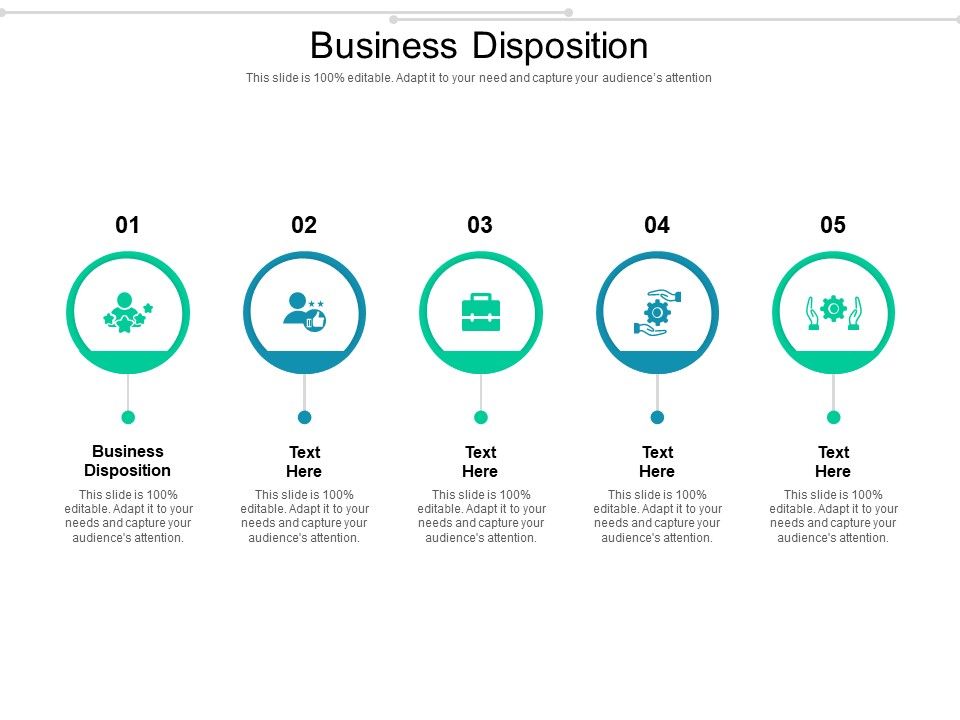 Business Disposition Ppt PowerPoint Presentation Slides Gridlines Cpb Pdf