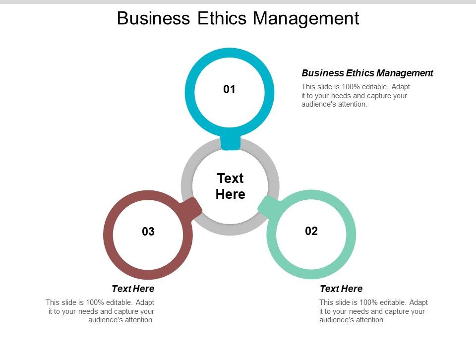Business Ethics Management Ppt Powerpoint Presentation Summary Graphics Example Cpb