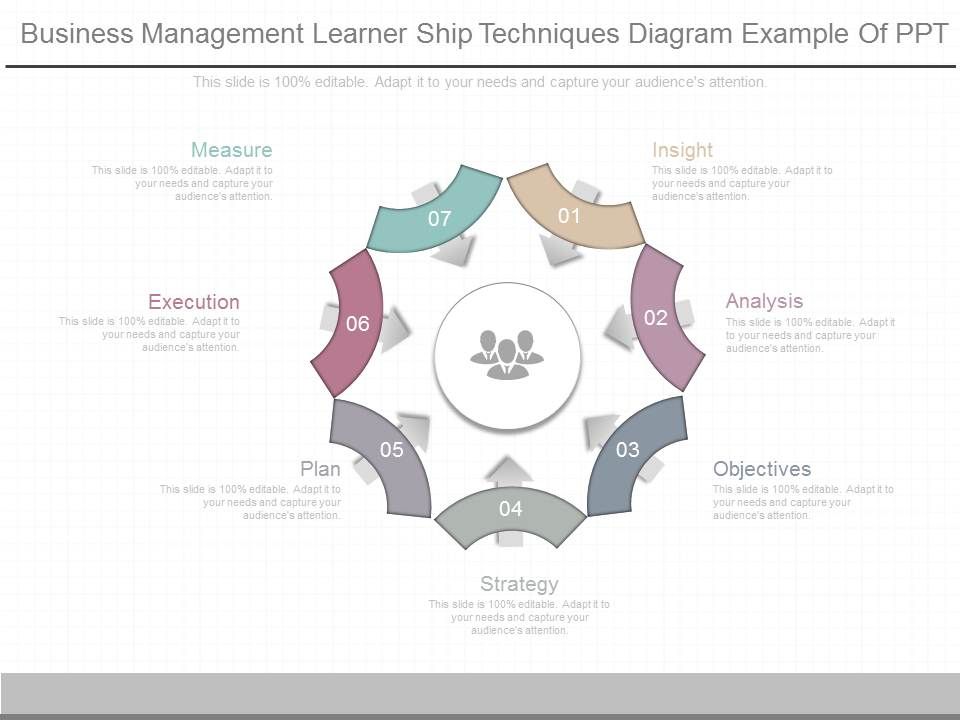 Business Management Learner Ship Techniques Diagram Example Of Ppt
