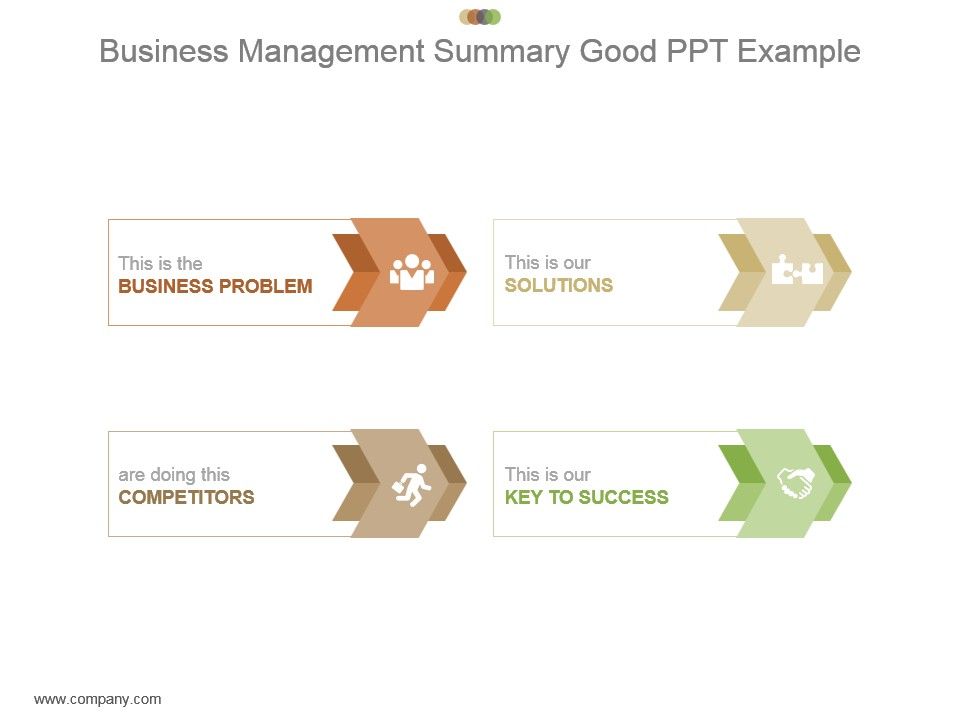 Business Management Summary Good Ppt Example Business Management Summary Good Ppt Example