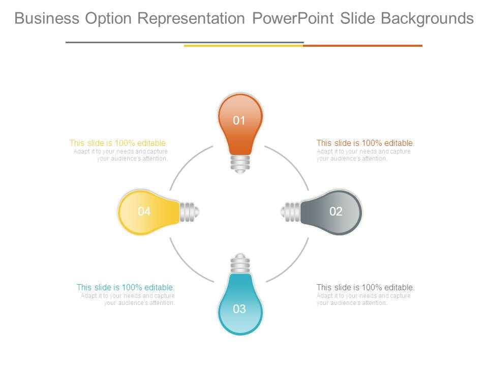 Business Option Representation Powerpoint Slide Backgrounds