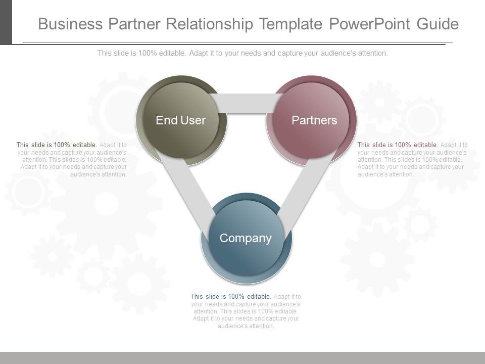 Business Partner Relationship Template Powerpoint Guide