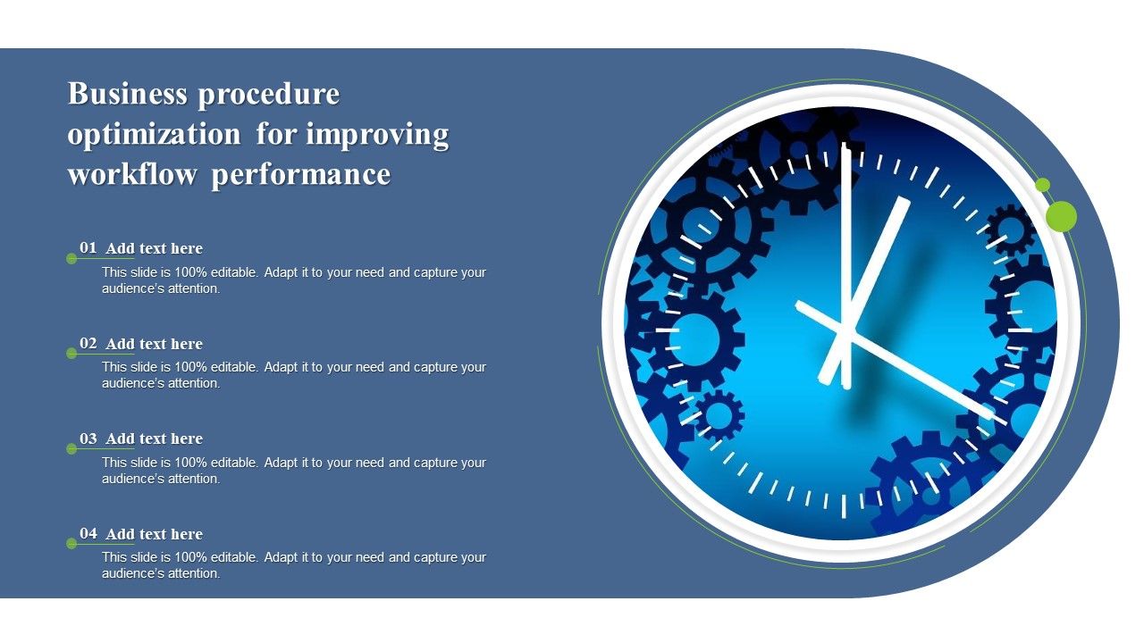 Business Procedure Optimization For Improving Workflow Performance ... Business Procedure Optimization For Improving Workflow Performance ...