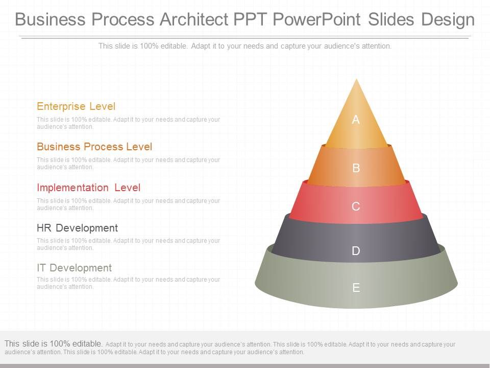 Business Process Architect Ppt Powerpoint Slides Design