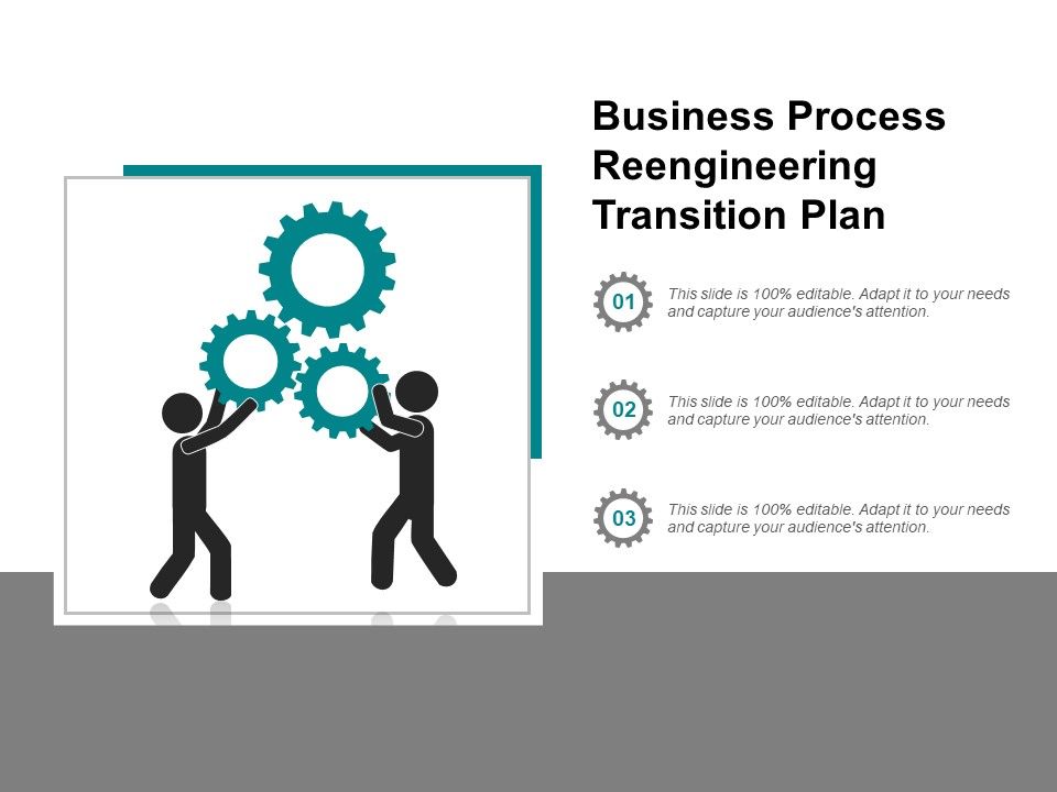 Business Process Reengineering Transition Plan Ppt Powerpoint Presentation