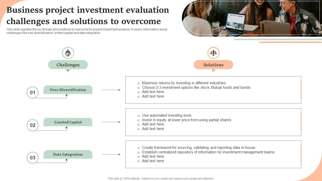 Business Project Investment Evaluation Challenges And Solutions To ...