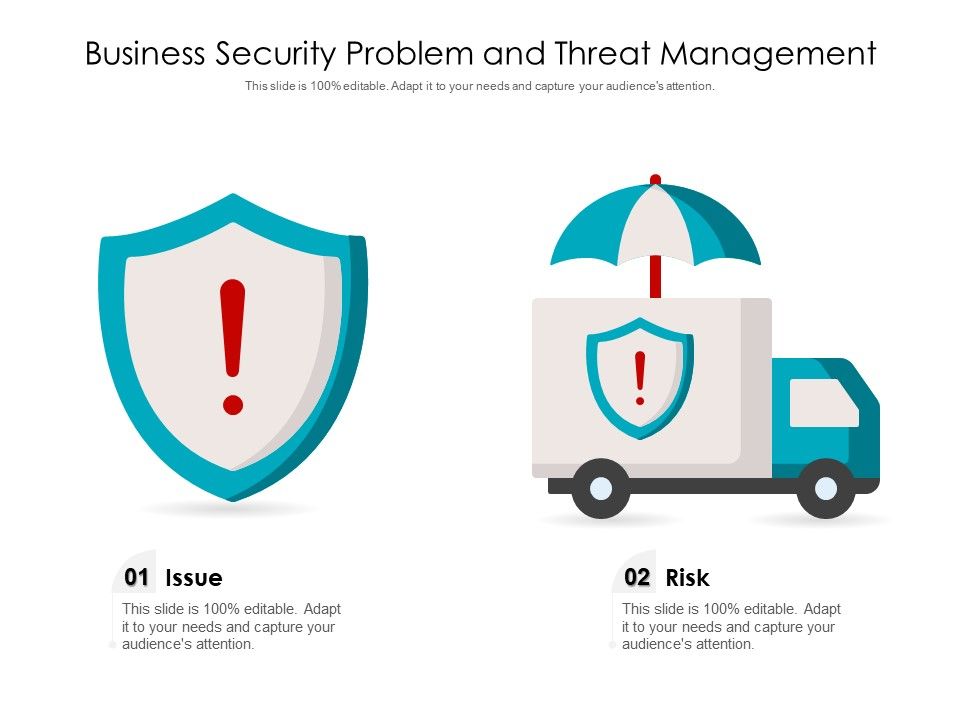 Business Security Problem And Threat Management Ppt PowerPoint ...