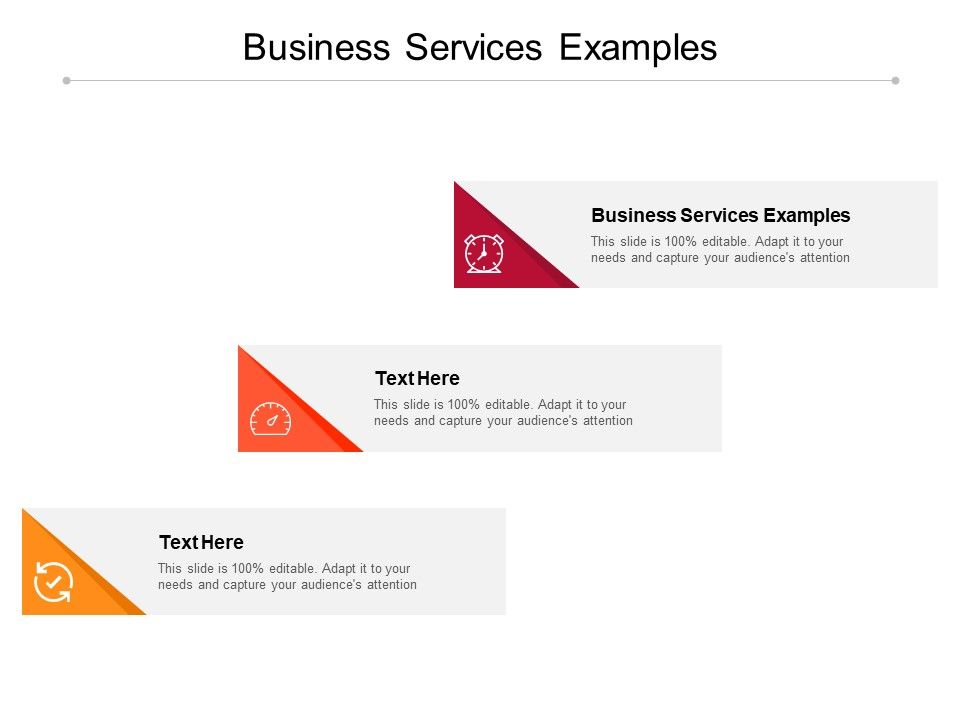 Business Services Examples Ppt PowerPoint Presentation Gallery Maker Cpb Pdf