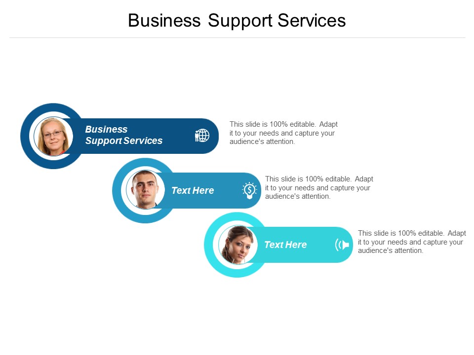 Business Support Services Ppt PowerPoint Presentation Show Graphics Picture