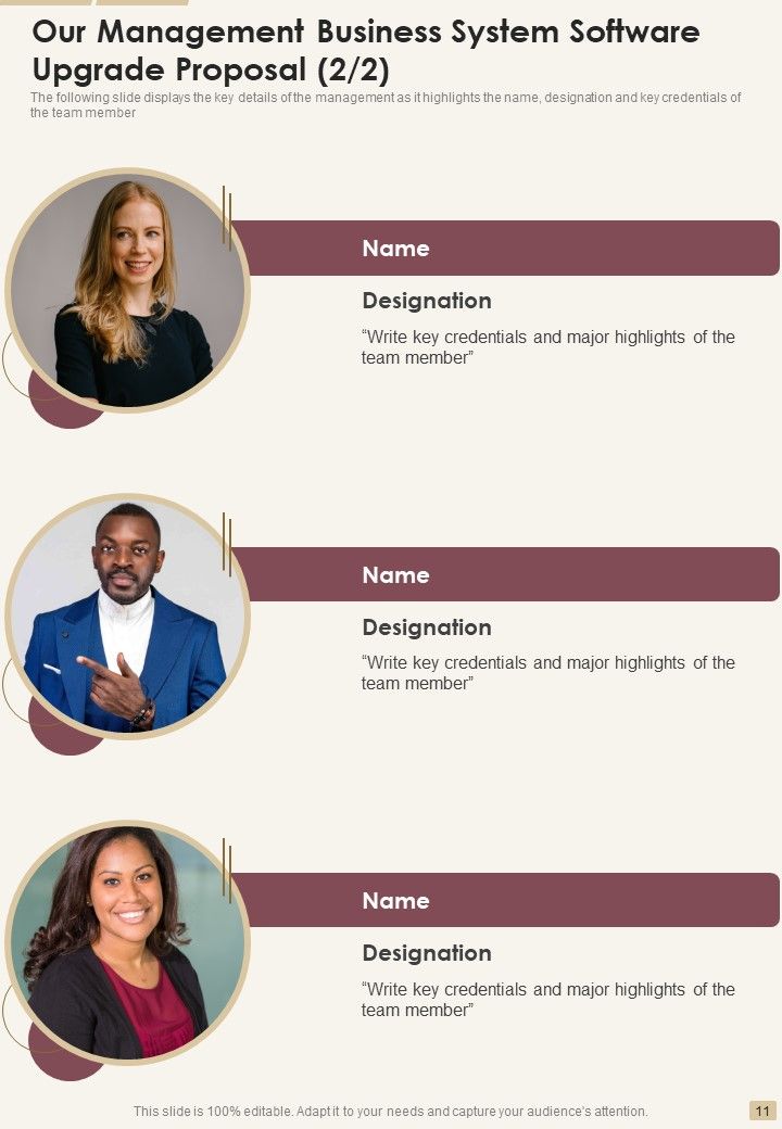 Business System Software Upgrade Proposal Example Document Report Doc Pdf Ppt