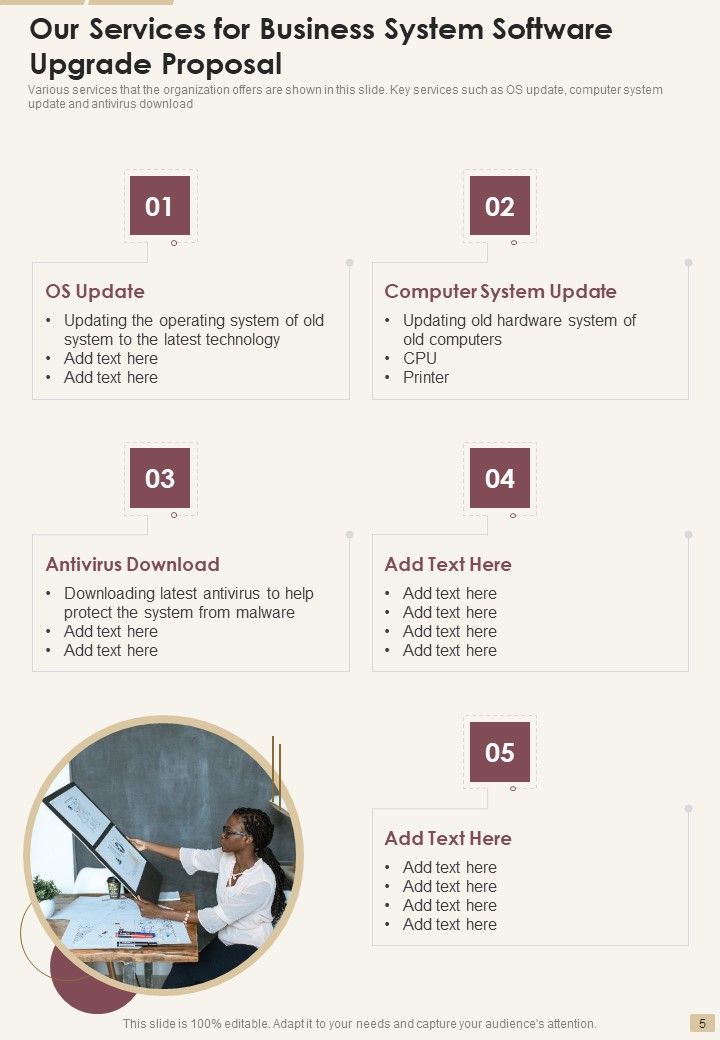 Business System Software Upgrade Proposal Example Document Report Doc Pdf Ppt