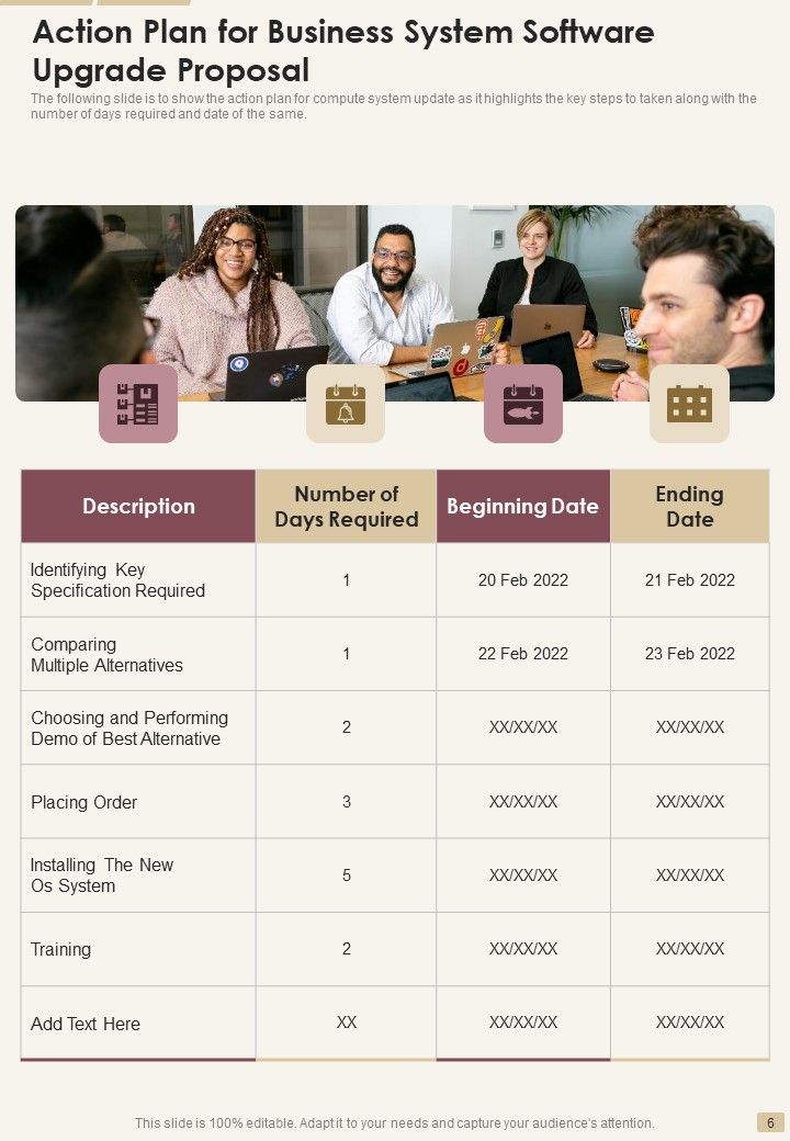 Business System Software Upgrade Proposal Example Document Report Doc Pdf Ppt