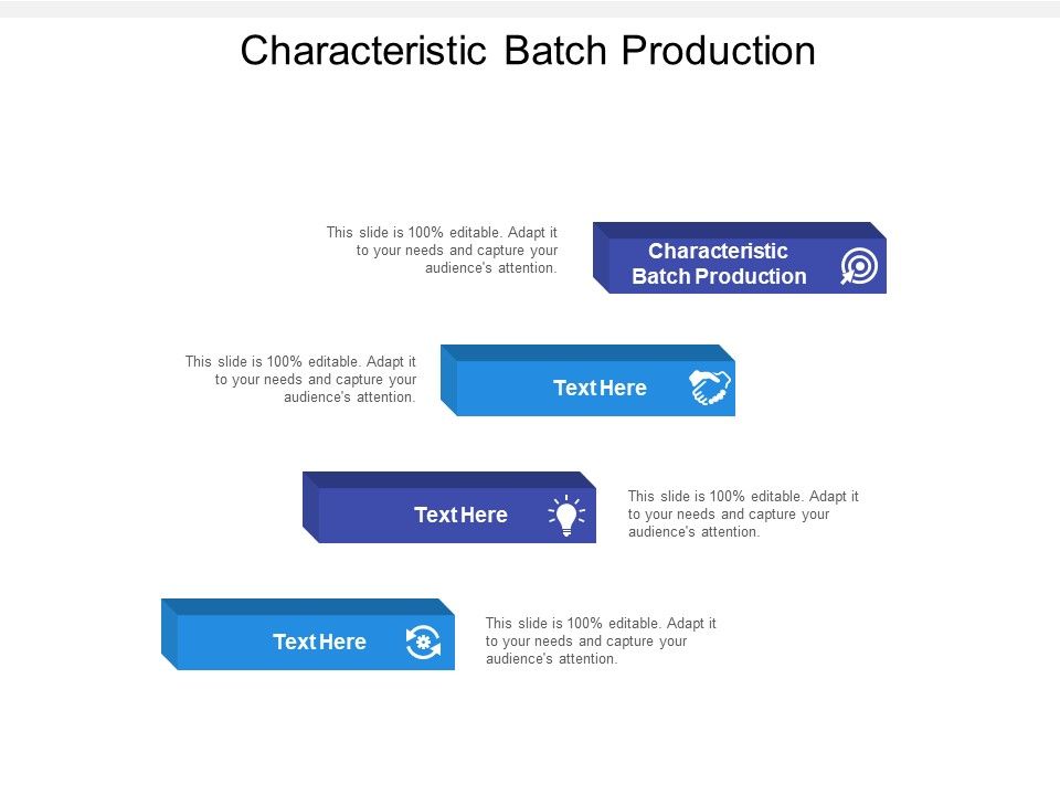 Characteristic Batch Production Ppt PowerPoint Presentation ... Characteristic Batch Production Ppt PowerPoint Presentation ...