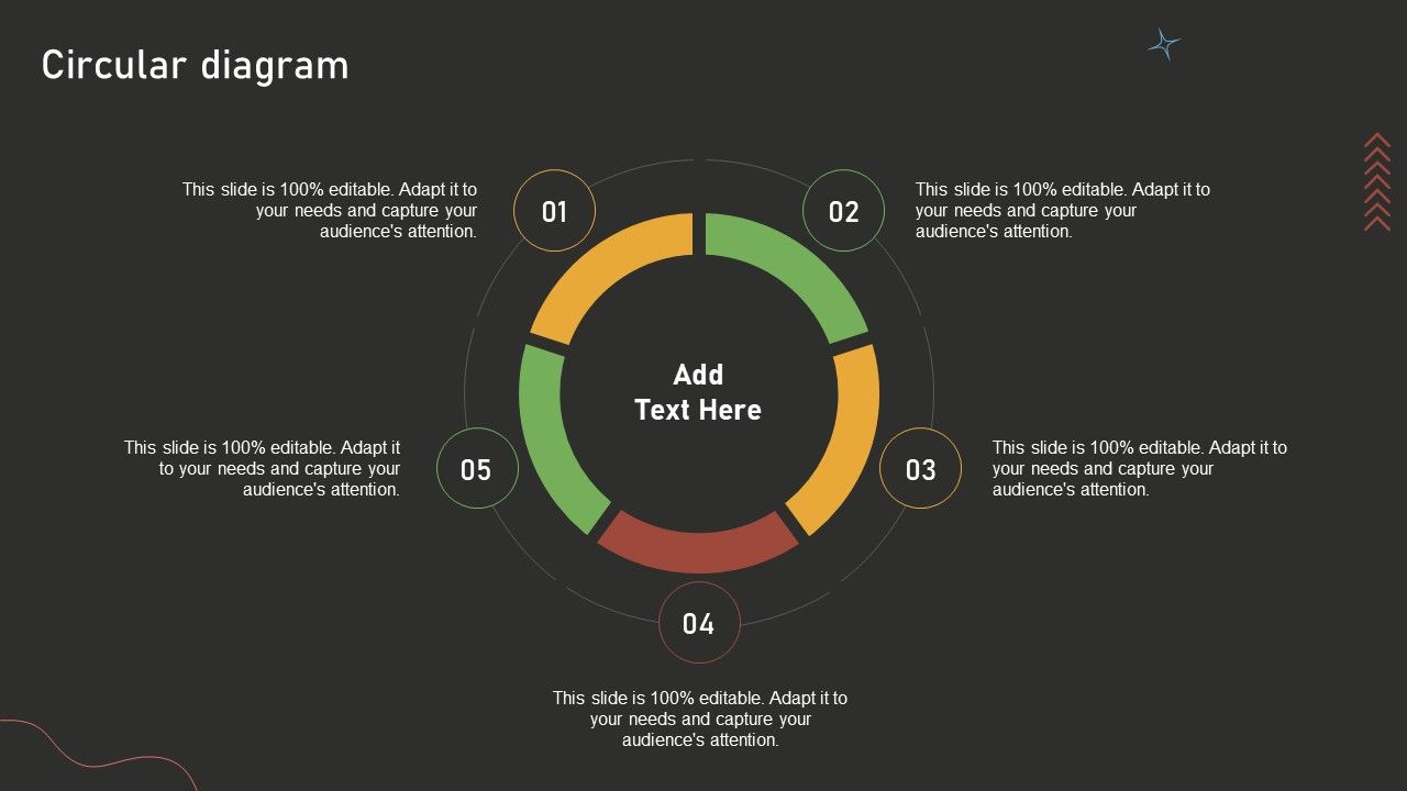 Circular Diagram Dual Branding Campaign For Product Promotion And Recogniti